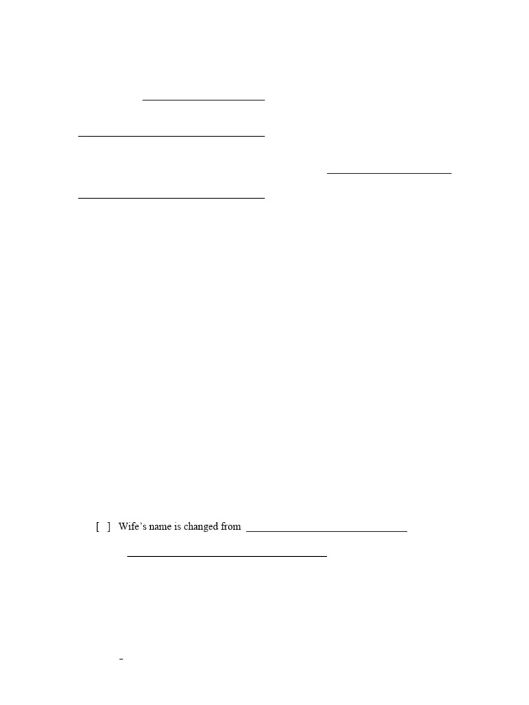 Final Decree of Divorce - Simple Case | PDF