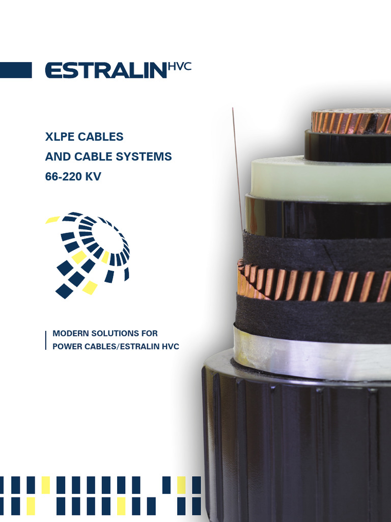 Catalog Cabluri Estralin HVC 66-220 | PDF | Insulator (Electricity ...