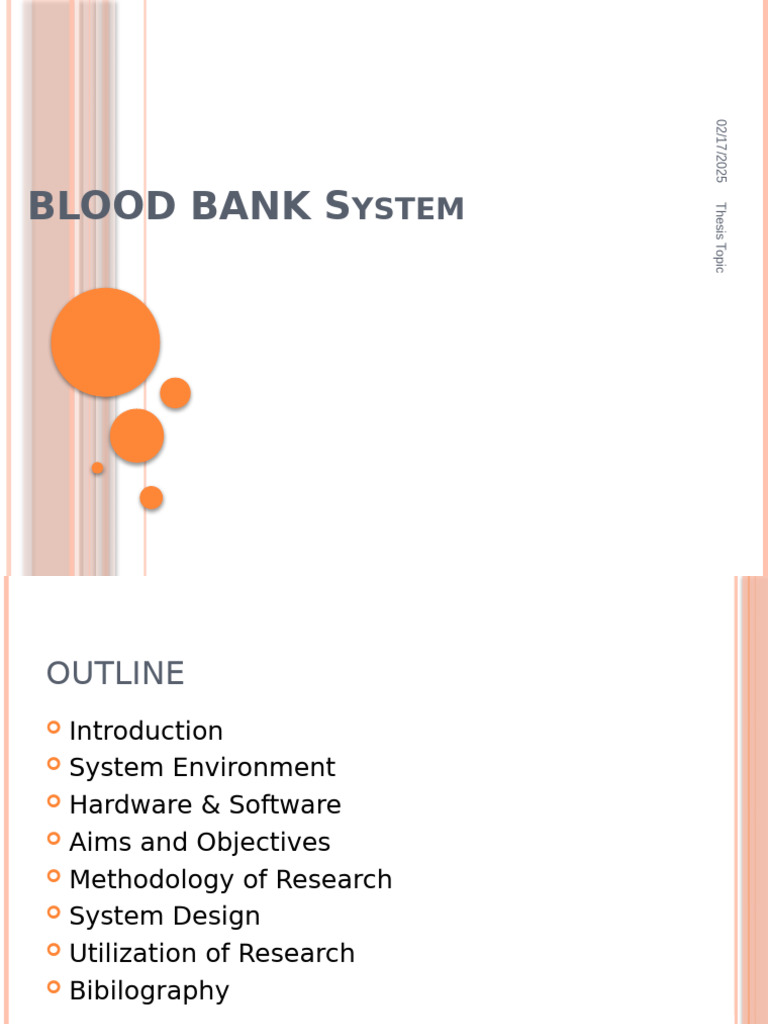Online Blood Bank System Overview | PDF | System | Databases