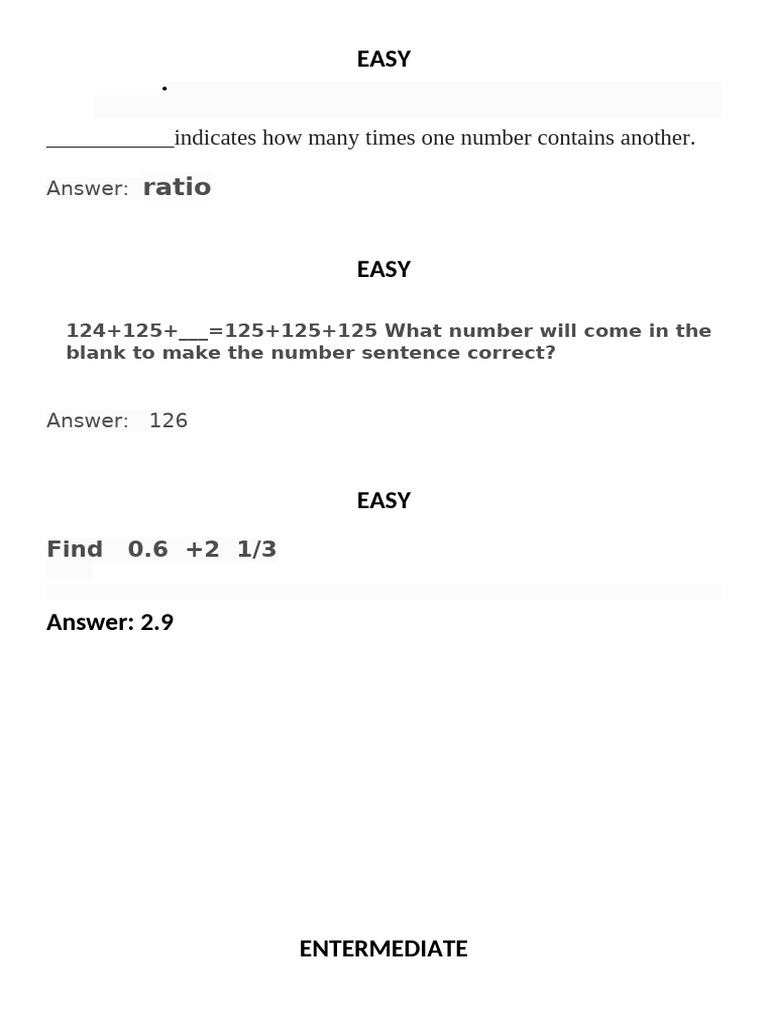 Math Problems and Solutions Guide | PDF