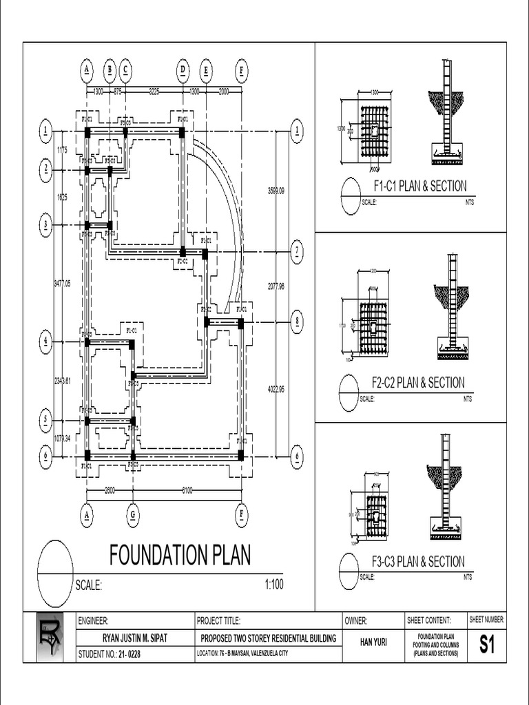 Foundation Plan | PDF
