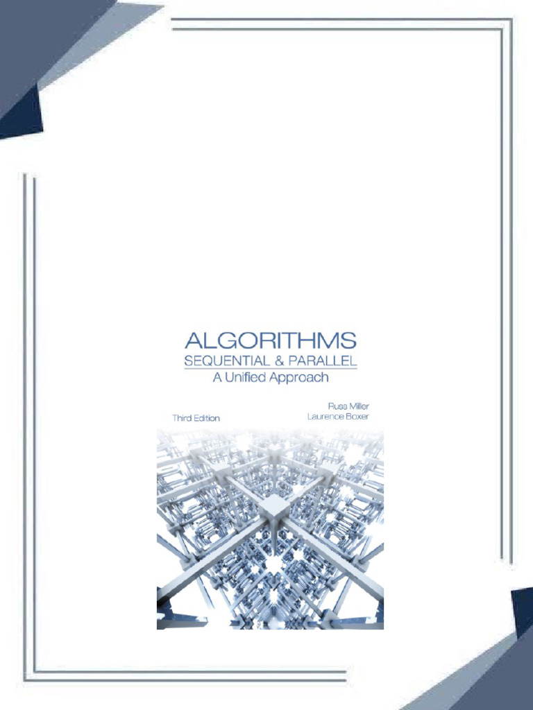 Algorithms Sequential Parallel A Unified Approach 3rd Edition Russ Miller Download Pdf Pdf