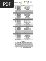 Pasta1 - Planilha de Aulas (Version 1) | PDF