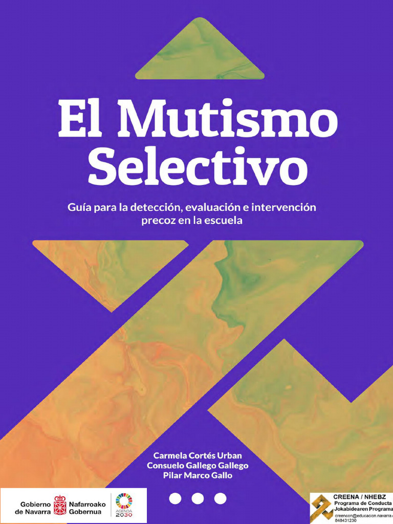 Guía Escolar para Mutismo Selectivo | PDF | Trastorno mental | Ansiedad