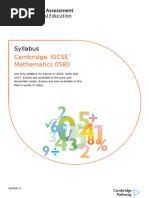 Mathematics Extended Syllabus | PDF | Numbers | Mathematics