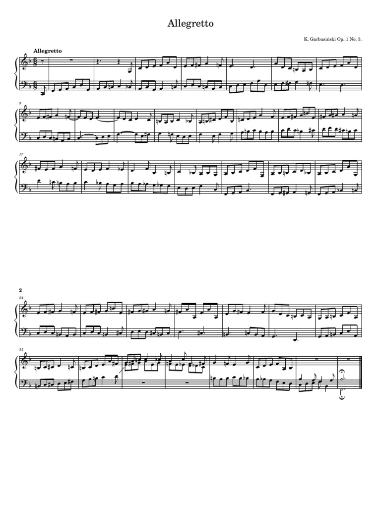Allegretto | PDF