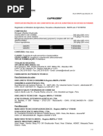 Bula do Fungicida Mancozeb 800 WP | PDF