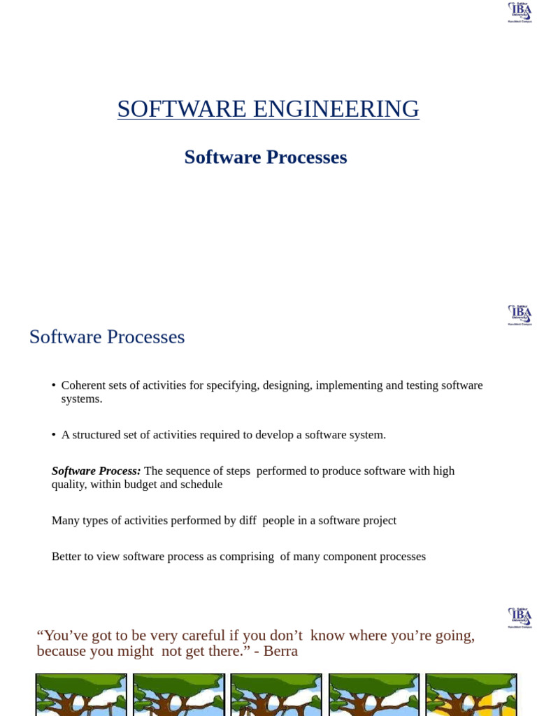 Software Engineering Processes Overview | PDF | Software Development Process | Systems Thinking