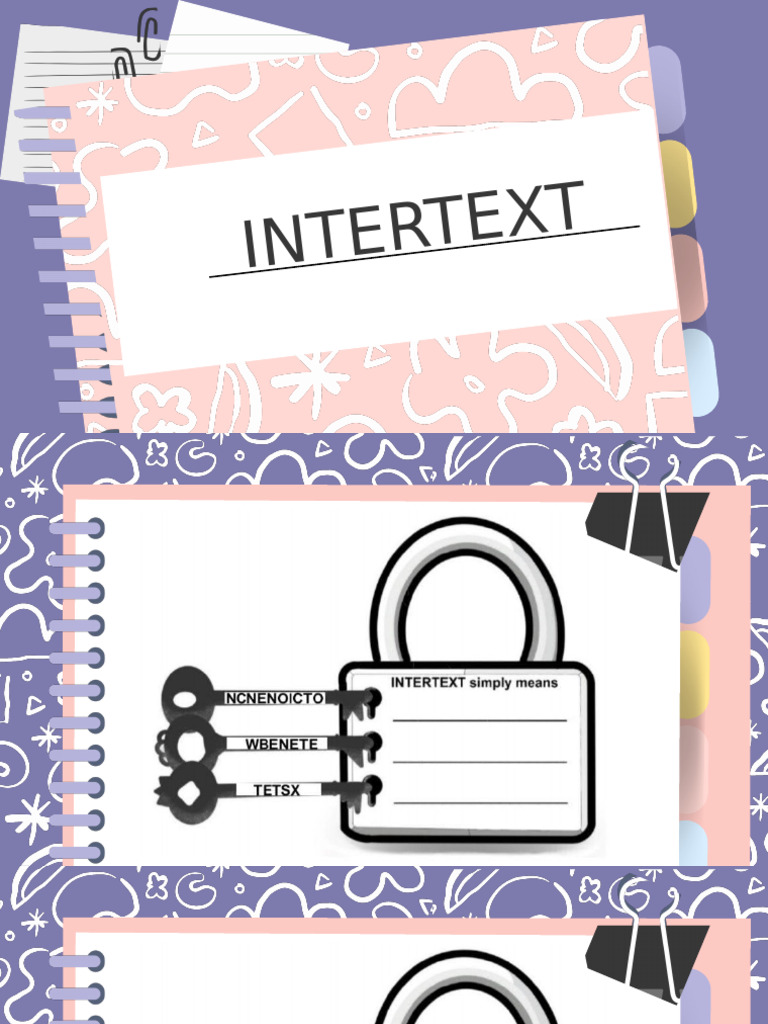 Intertext-1 | PDF | Intertextuality