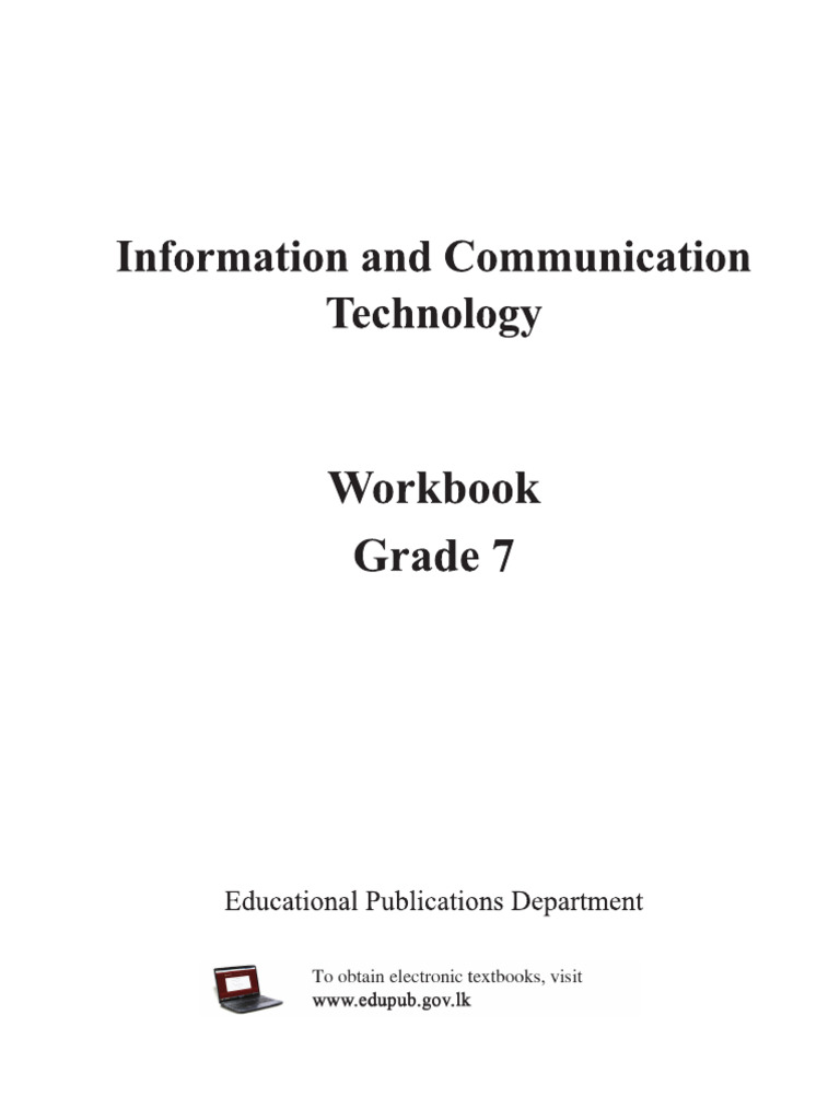 Grade 7 Work Book | PDF | Central Processing Unit | Computer File