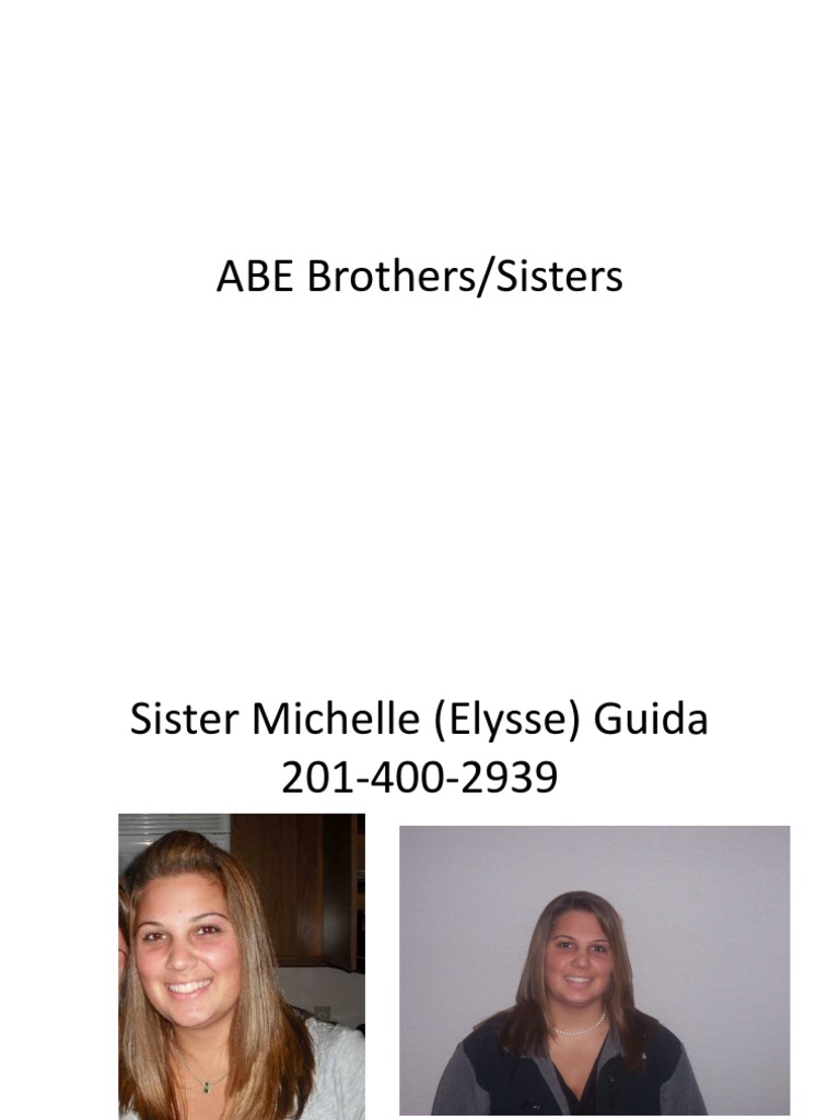 Brothers and Sisters | PDF
