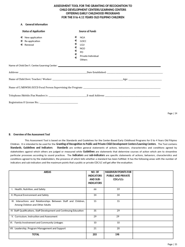 New-Assessment-Tool-Latest-Repaired-1 | PDF | Child Neglect | First Aid