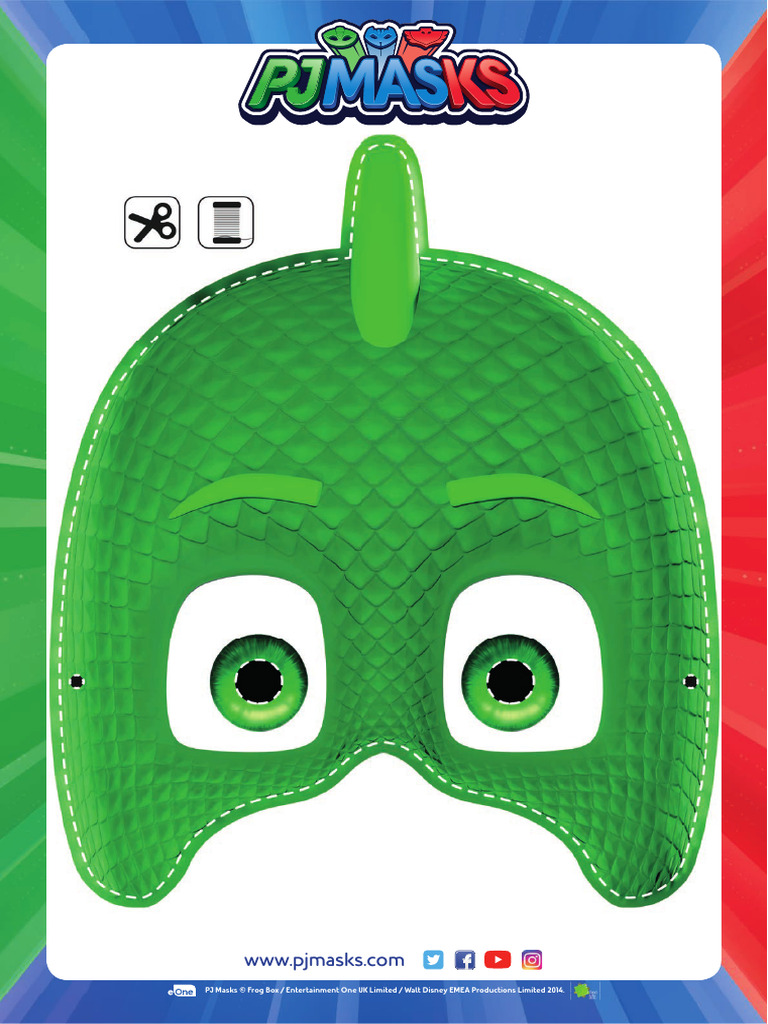 PJ Masks Gekko Mask | PDF