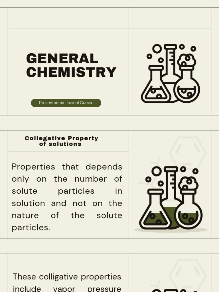 General Chemistry Colligative-Property | PDF