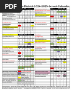 La Trobe Academic Calendar 2024-2025 | PDF | Academic Term ...