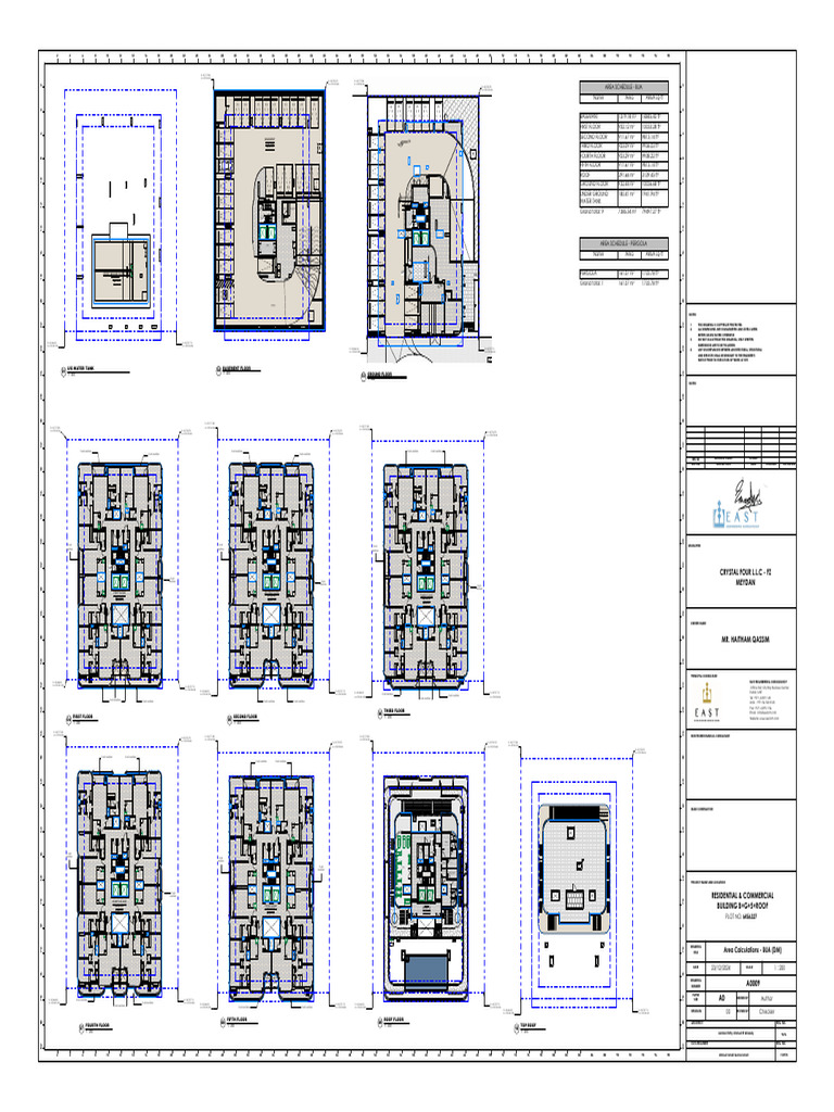 A0009 - Area Calculations - BUA (DM) | PDF | Stairs