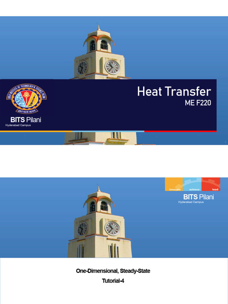 Heat Transfer - Tutorial 3 | PDF