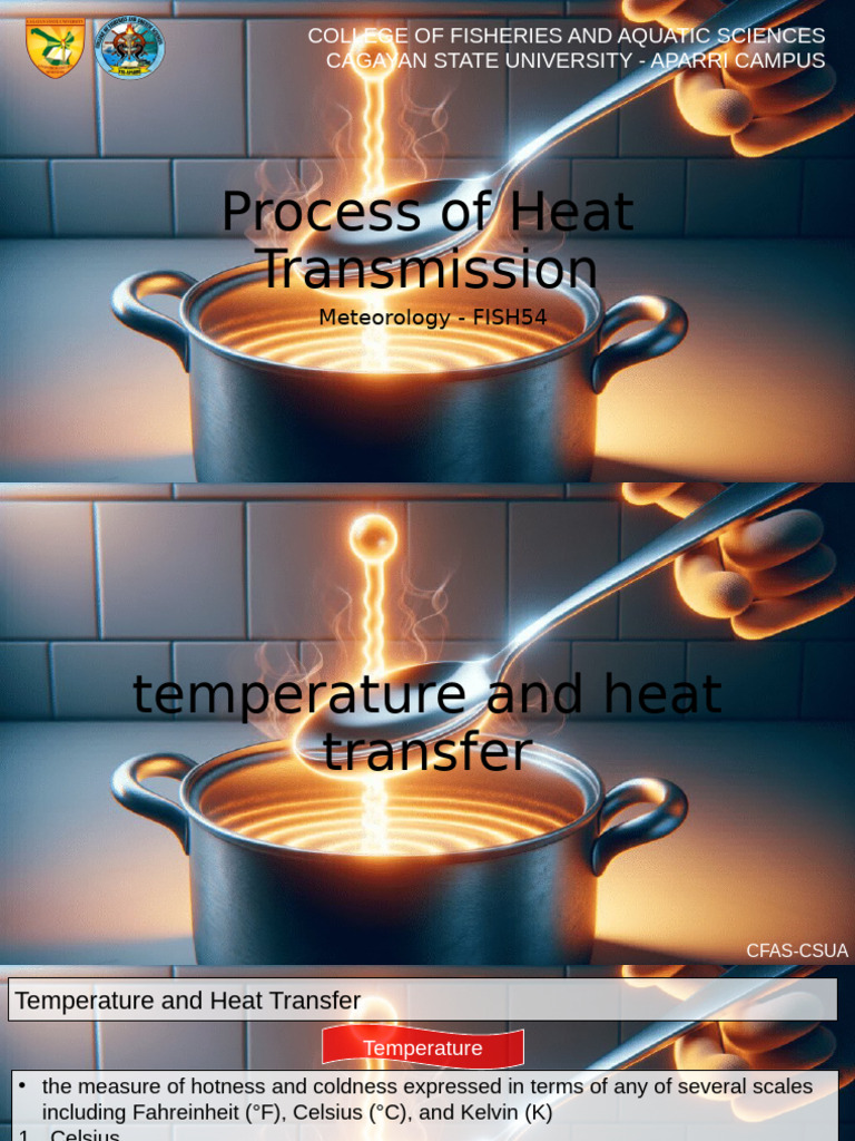 Process of Heat Transmission | PDF | Heat Transfer | Convection