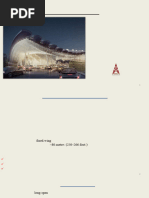 Long Span Structures: History & Techniques | PDF | Truss | Dome
