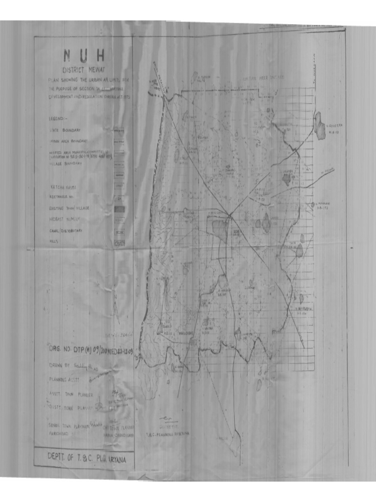 Map of Nuh UA7A | PDF