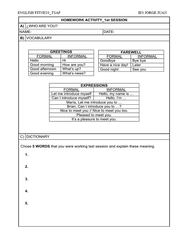Activity1 - Portfolio Who Are You | PDF