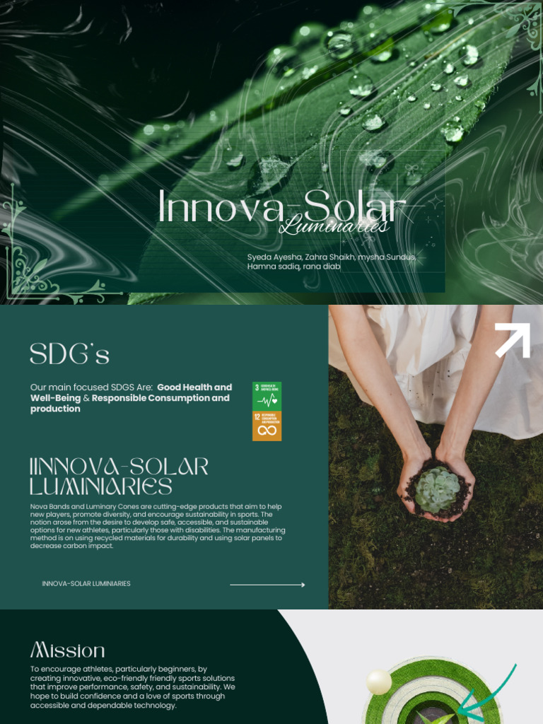 Green and Dark Green Vibrant and Graphic Sustainable Products ...