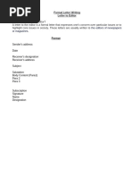 FBISE Letter and Application Patterns | PDF