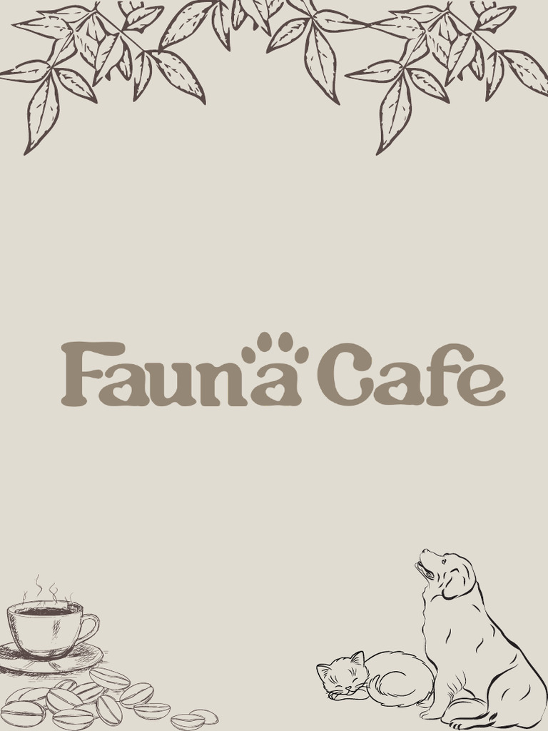 Fauna Cafe Updated Menu for Upload | PDF | Curry | Pesto