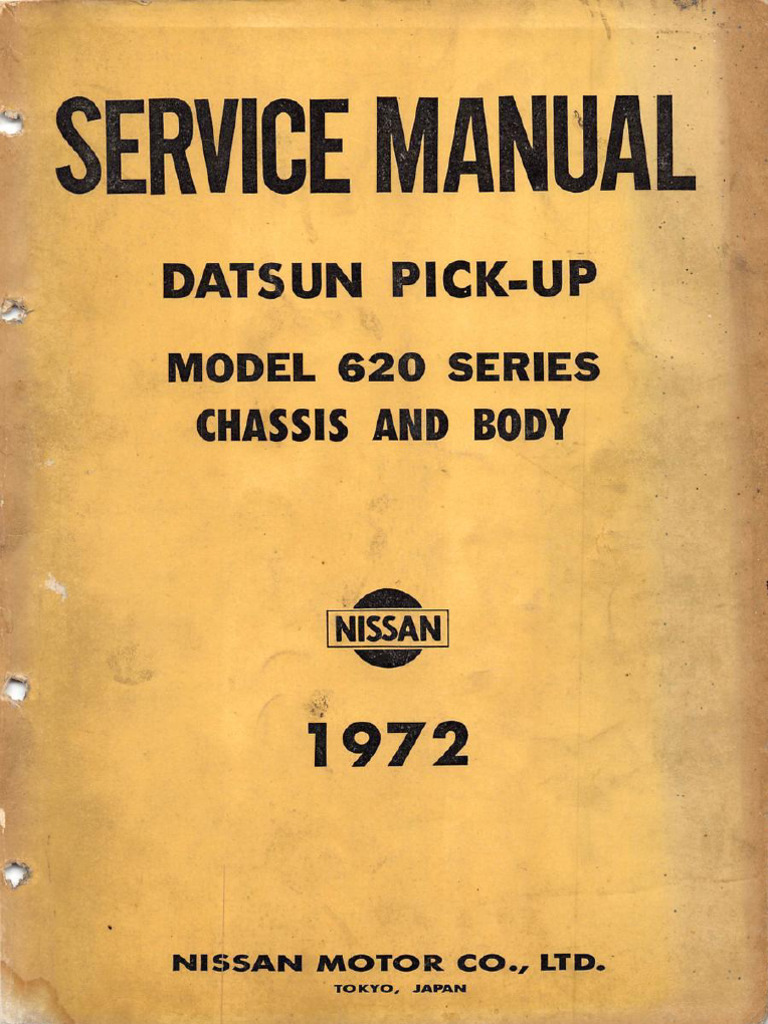 Datsun Pickup Indonesia j13 j15 | PDF