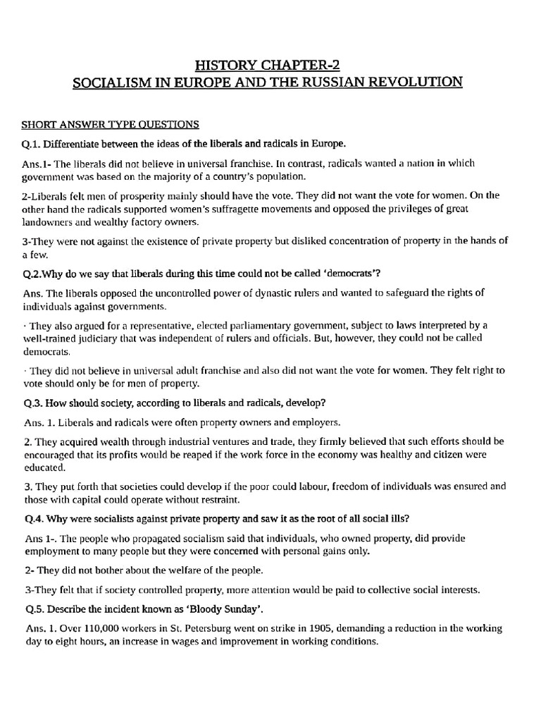 Russian Revolution Chap-2 HISTORY | PDF