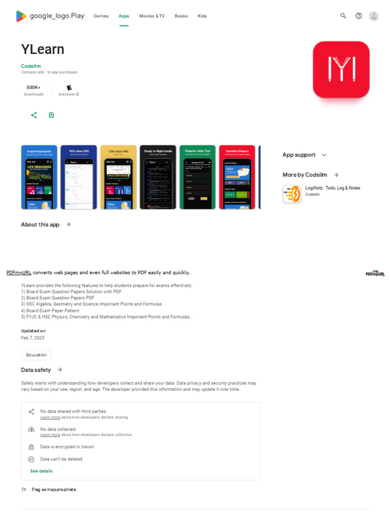 Ylearn Page Link SSC Geography Textbook Chapter 2 PDF | PDF | Google Play