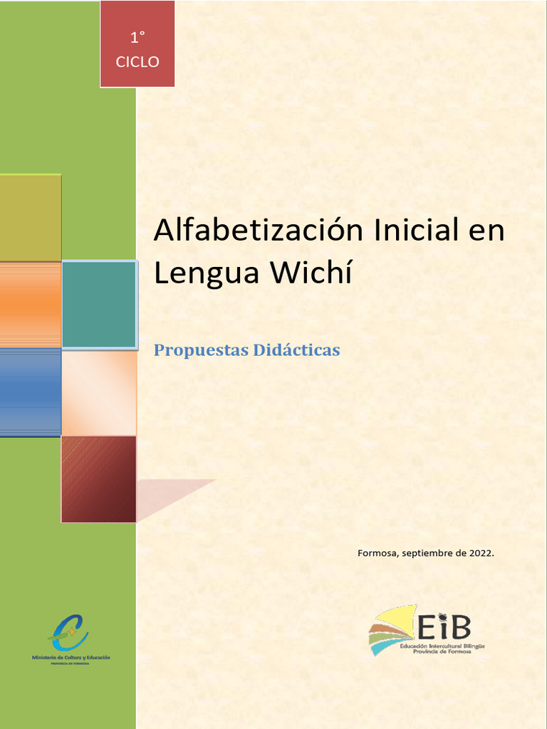 Alfabetizacion Inicial en Lengua Wichi | PDF | Enseñando | Literatura