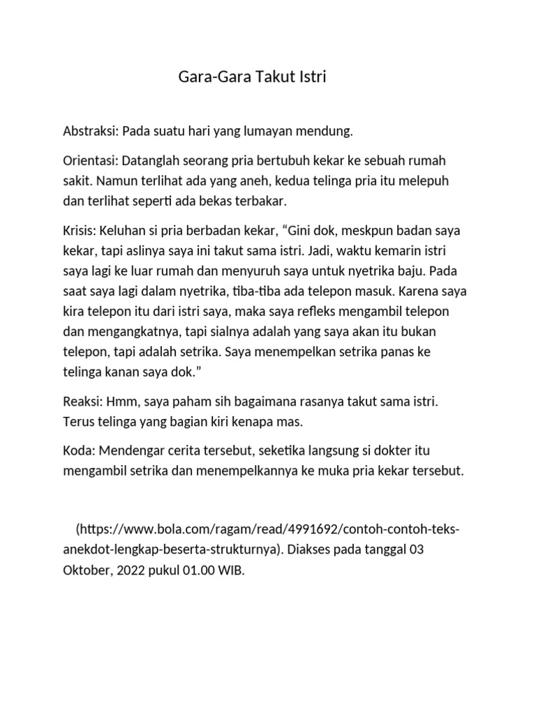 Gara Gara Takut WPS Office | PDF