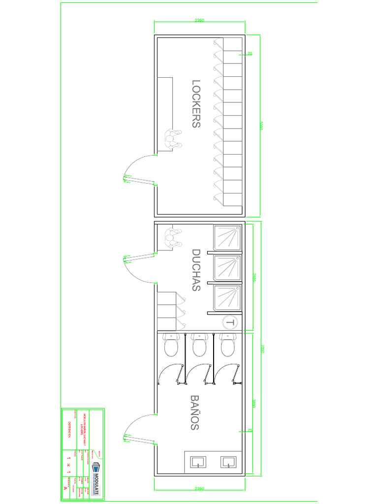 Baños y Lockers | PDF