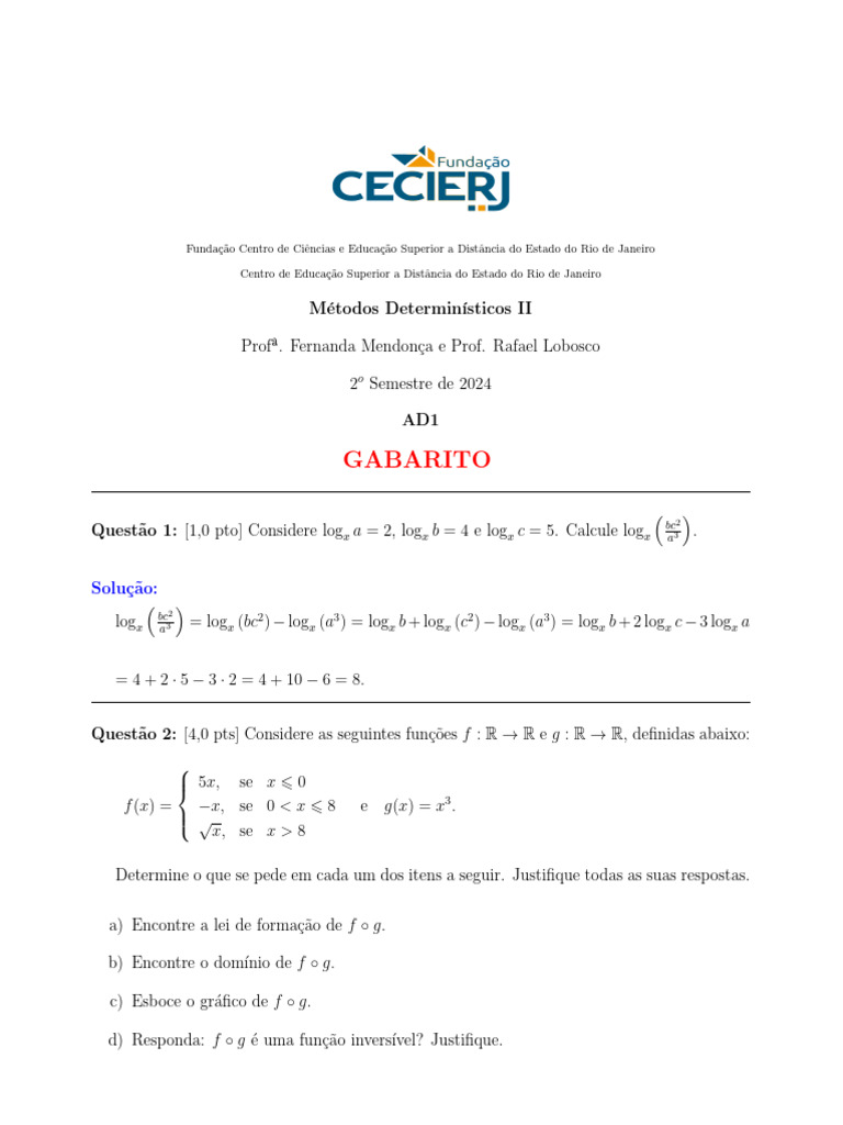 AD1-MD2-2024_2_gabarito | PDF | Matemática | Analise matemática