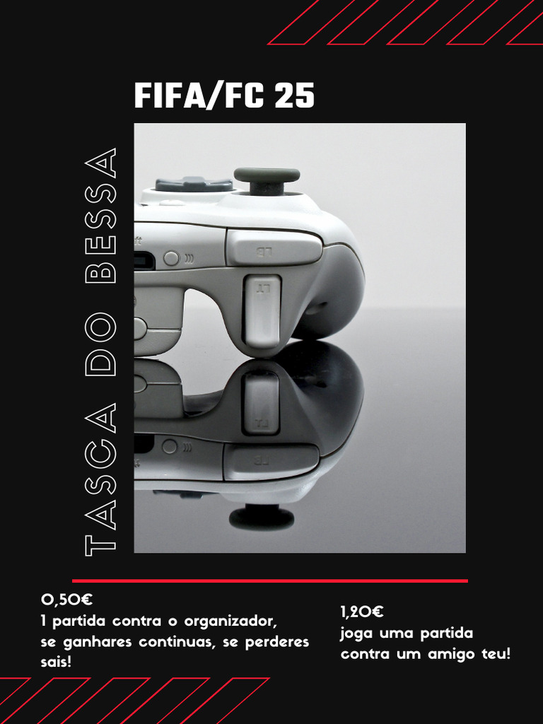 Black and Red Controller Black Friday Sale Poster PDF | PDF