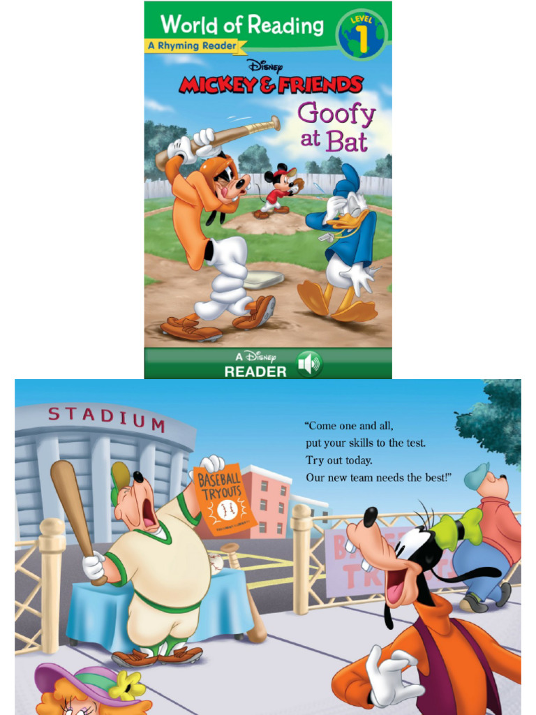World of Reading - Goofy at bat | PDF