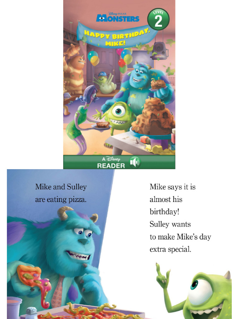 World of Reading - Happy Birthday Mike | PDF