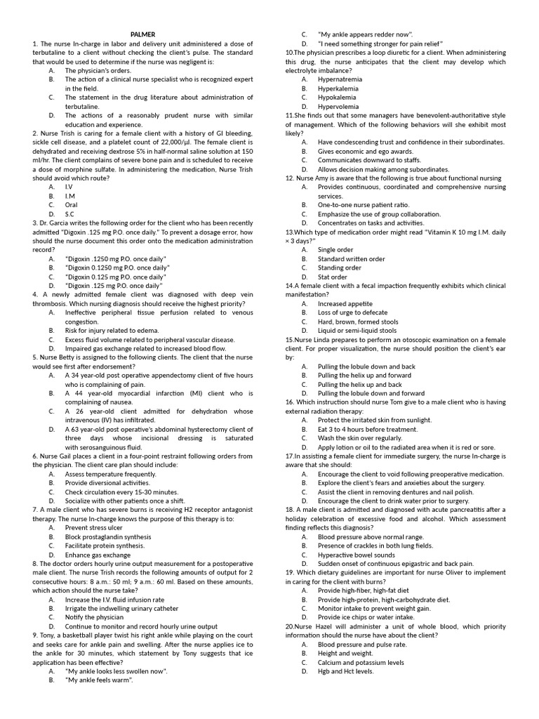 PALMER | PDF | Human Feces | Thrombosis