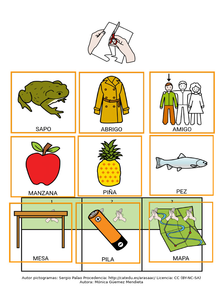 Tarjetas - Conciencia - Fonologica 2 | PDF