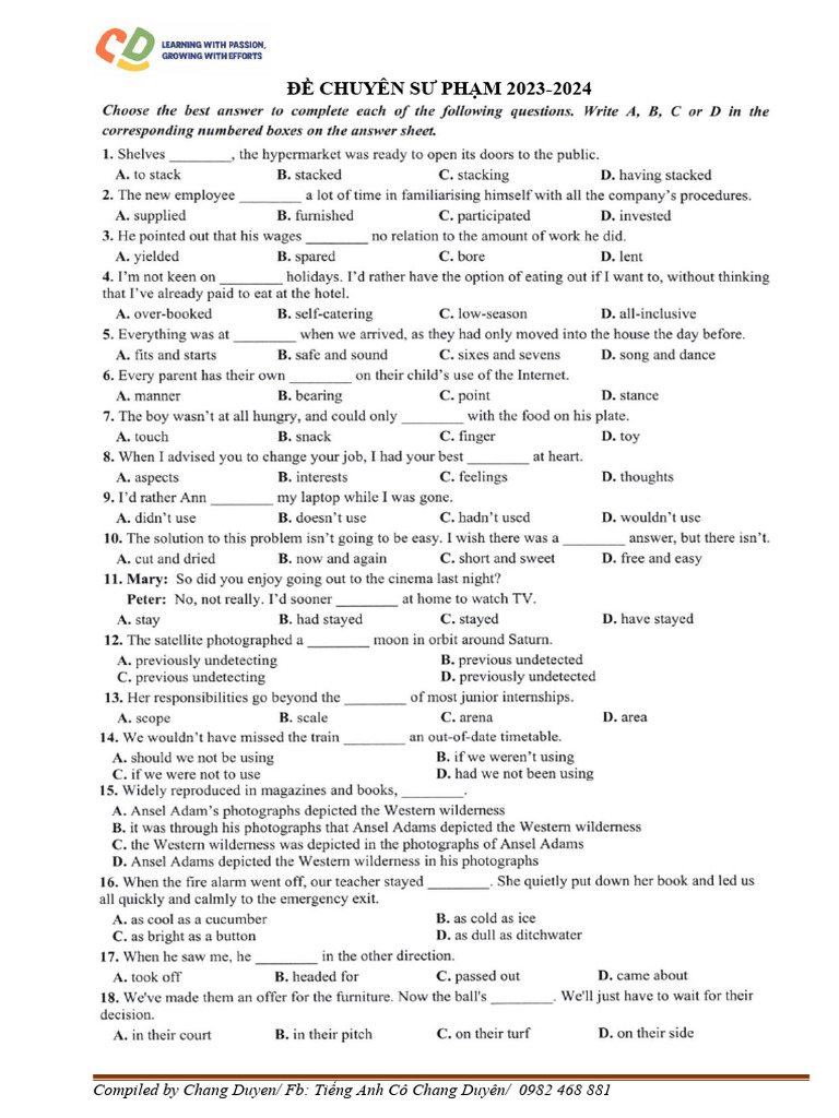 ĐỀ CSP 2023-2024 | PDF