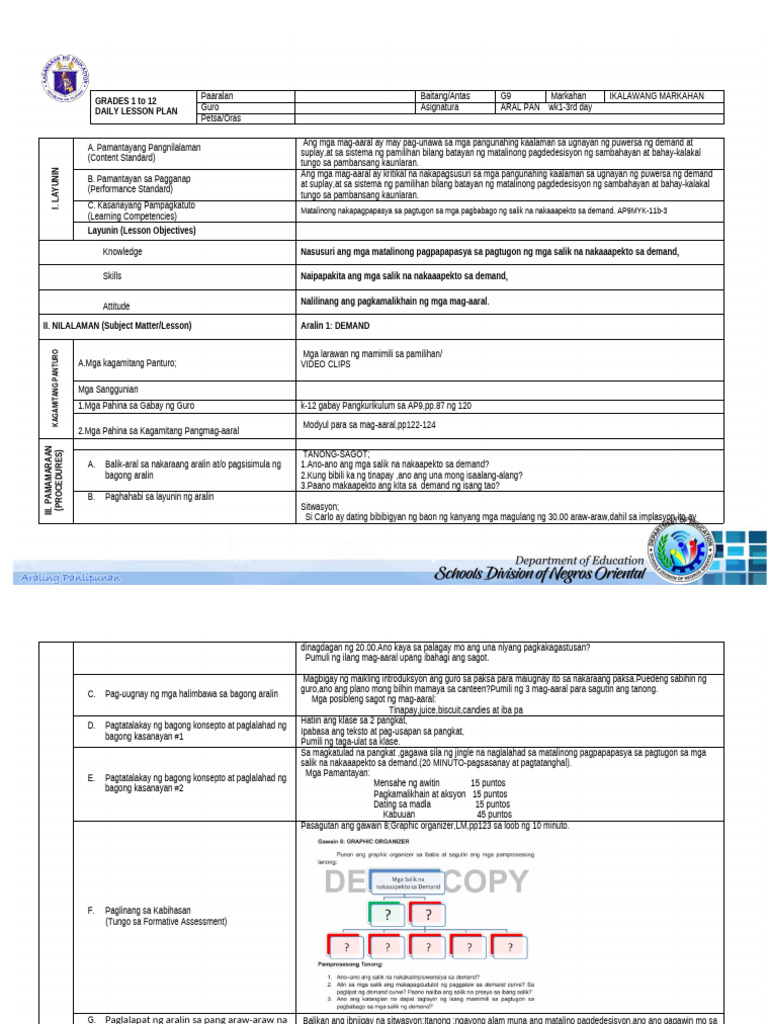DLP G9 Q2 DEMAND DAY3 | PDF