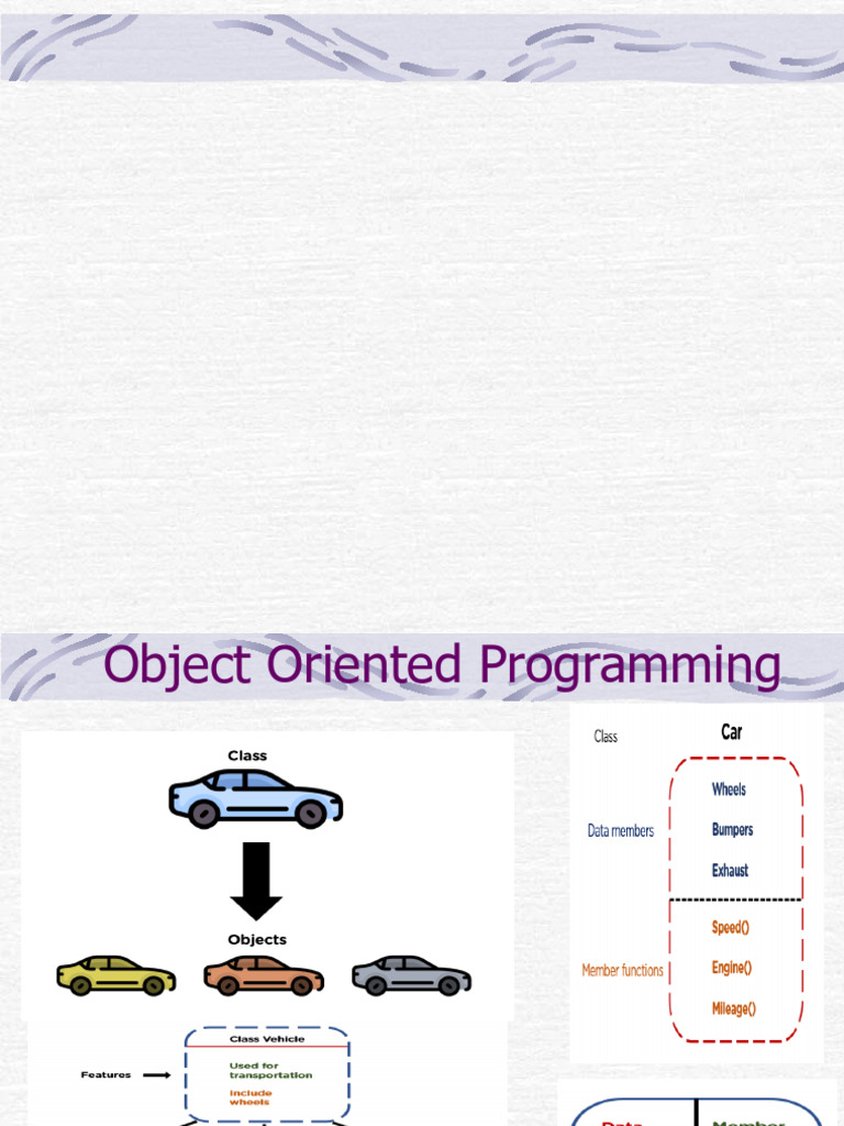 Lec7 Pdf Object Oriented Programming Class Computer Programming 5966