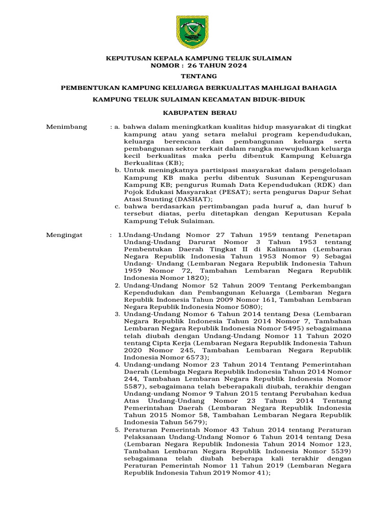 SK Kampung KB, RDK Teluk Sulaimanl - 014610 | PDF