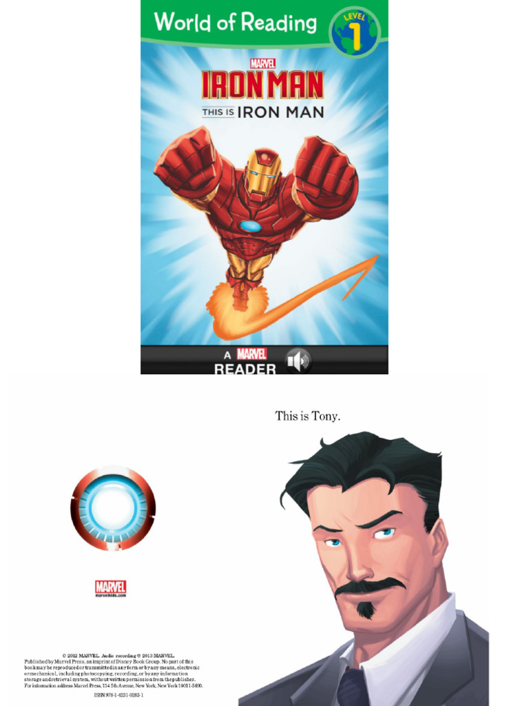 World of Reading - This Is Iron Man | PDF
