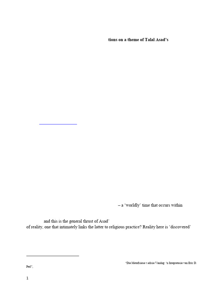 00_Time and Religious Practice in Islam_Reflections on a Theme of Talal ...