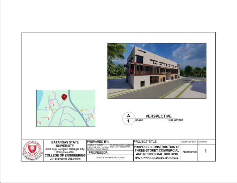 Three-Storey Building Proposal | PDF