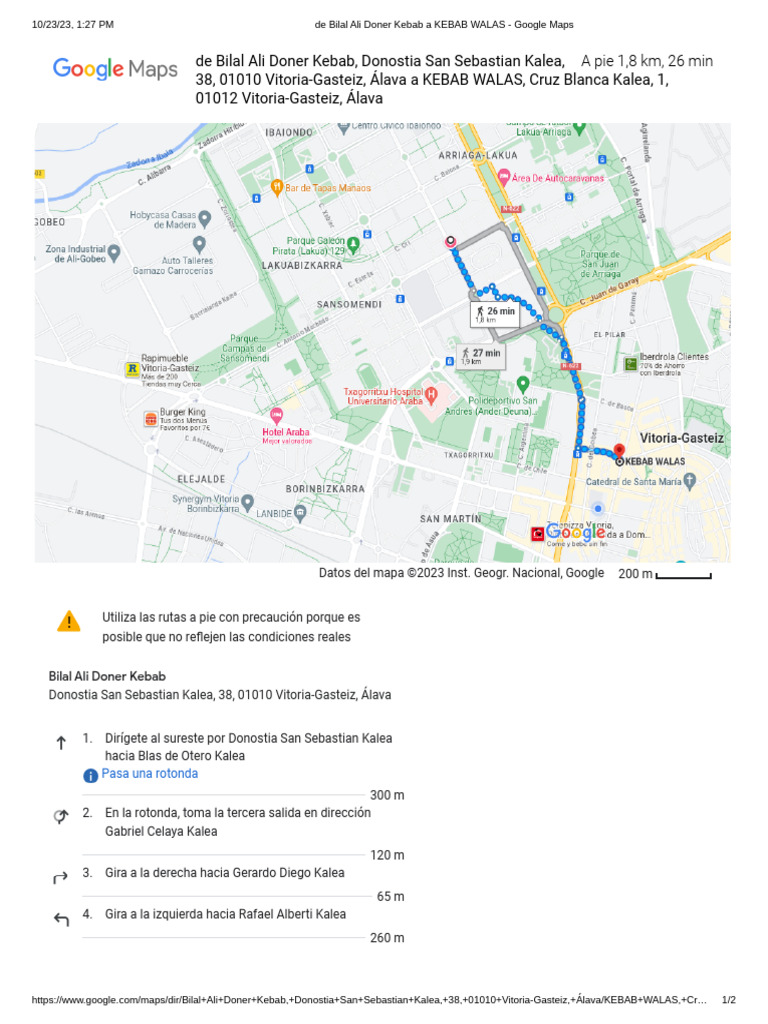 De Bilal Ali Doner Kebab A KEBAB WALAS - Google Maps | PDF