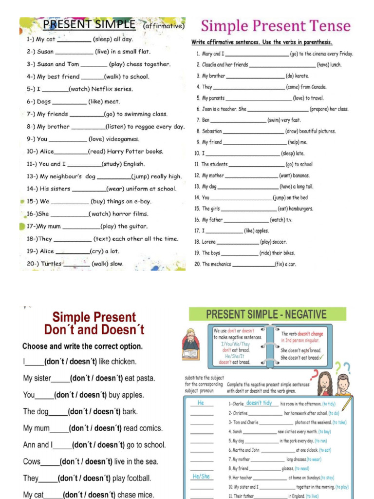 Fichas de Inglã©s 8Â° Semana 03 | PDF