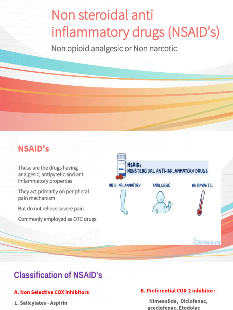 NSAID's_073604 | PDF | Nonsteroidal Anti Inflammatory Drug | Aspirin
